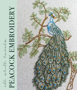 37 Gorgeous Peacock Embroidery Ideas - meshthread.com
