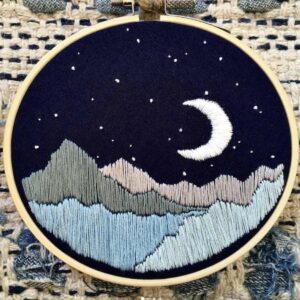19+ Enchanting Moon Embroidery Patterns - meshthread.com