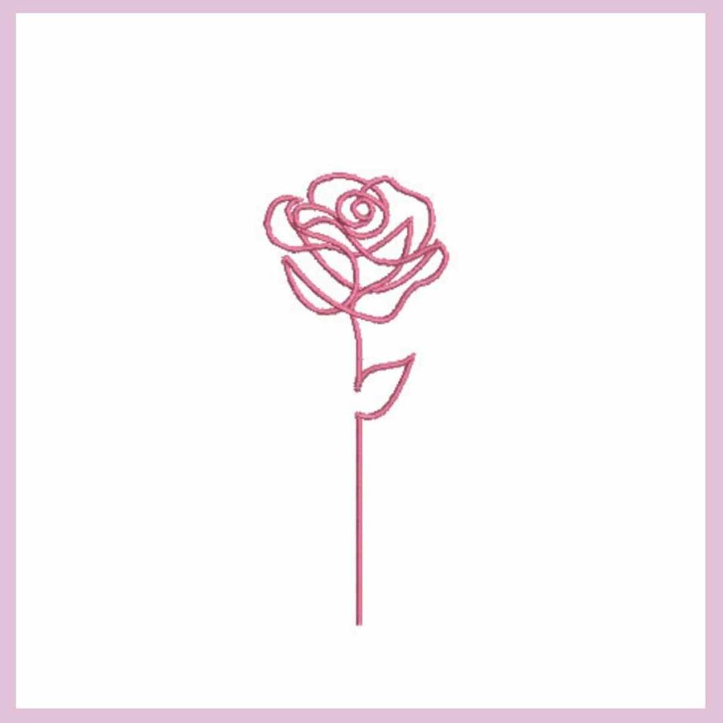 27 Rose Embroidery Patterns & Designs - meshthread.com