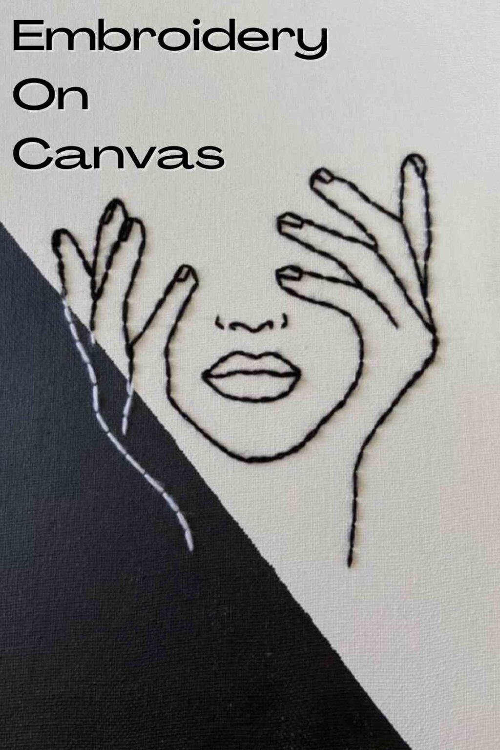 17 Embroidery On Canvas Decor Ideas - meshthread.com