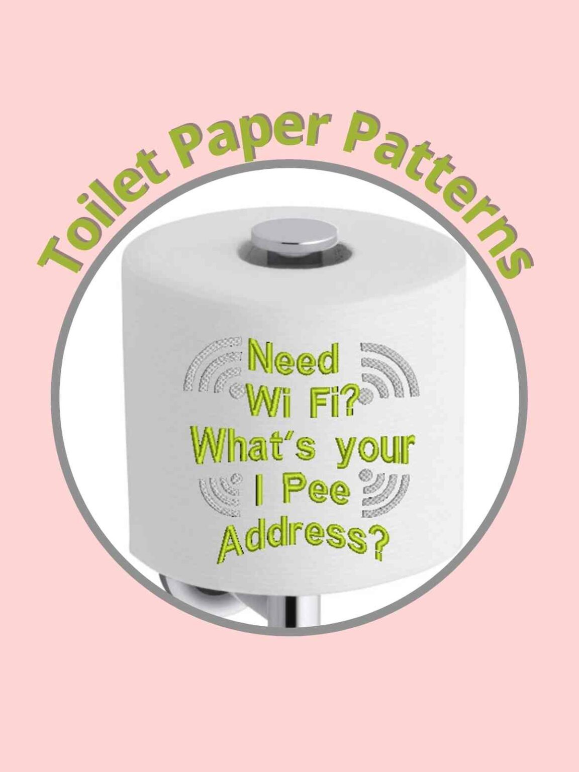 43 Embroidered Toilet Paper Ideas To Gift Or Use - meshthread.com