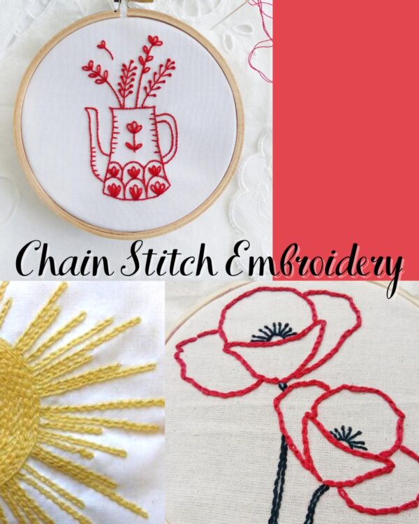 21 Chain Stitch Embroidery Examples & How To's - meshthread.com