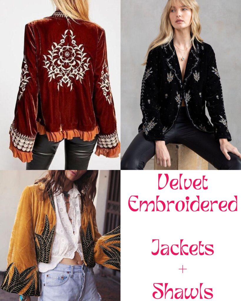 19 Dazzling Velvet Embroidery Ideas - meshthread.com