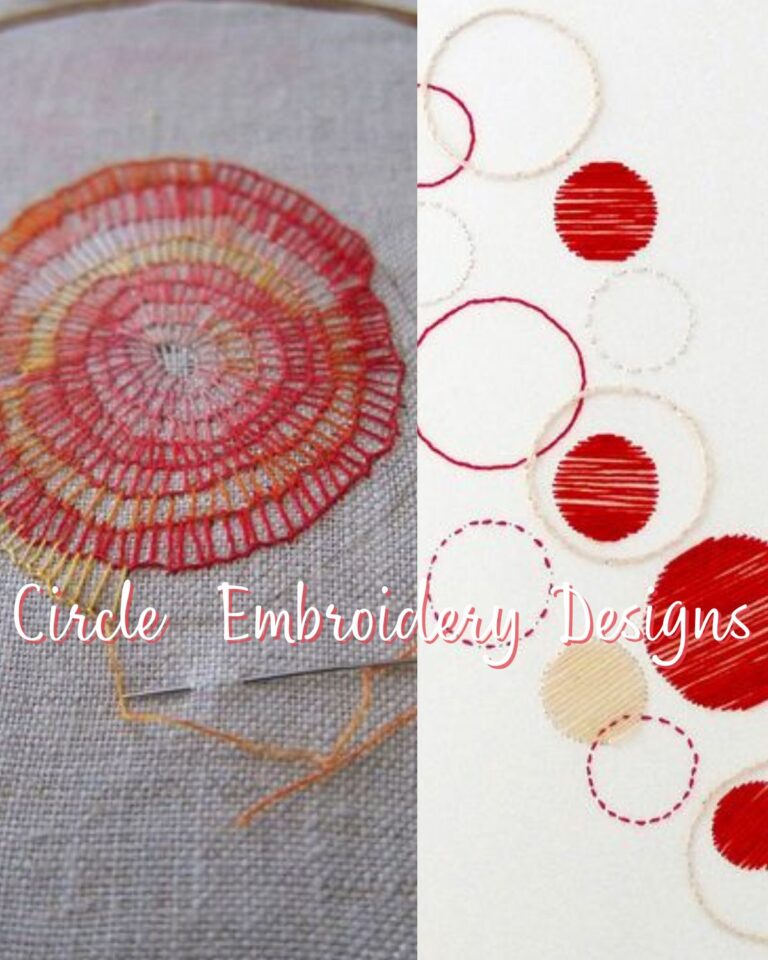 How To Create Circle Embroidery The Easy Way - meshthread.com